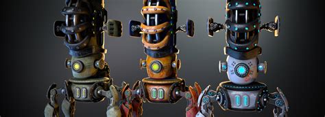 Sci Fi Drone FlippedNormals