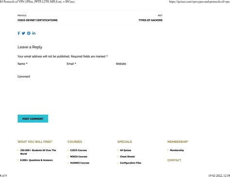 10 Protocols Of Vpn Ipsec Pptp L2tp Mpls Etc ⋆ Ipciscopdf