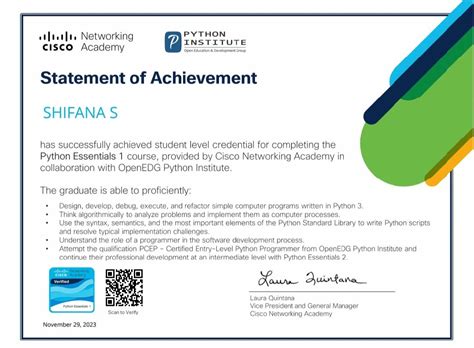 Shifana S On Linkedin Python