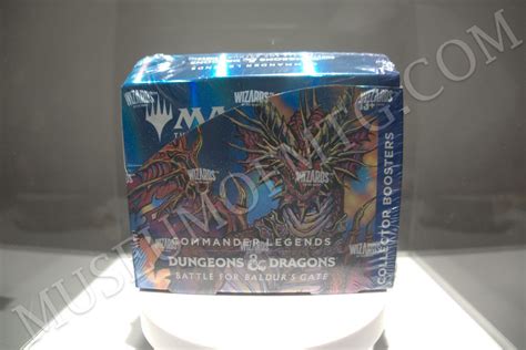 Commander Legends Battle For Baldur S Gate Collector Booster Box
