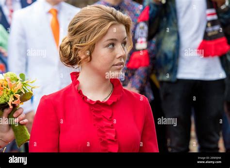 Princess Alexia Celebrating King Willem Alexanders 52st Birthday