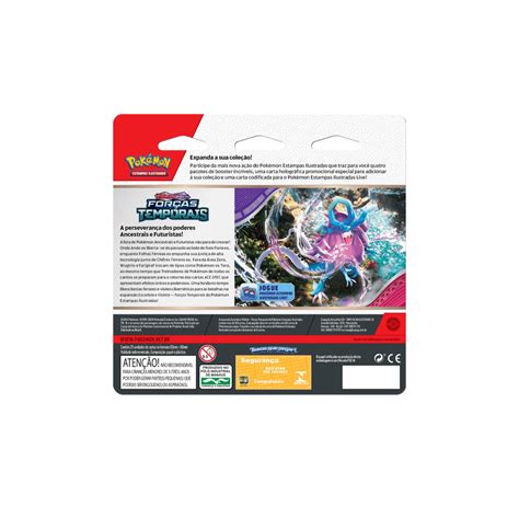 Blister Quadruplo Pokémon Forças Temporais Cleffa Chq Jogos
