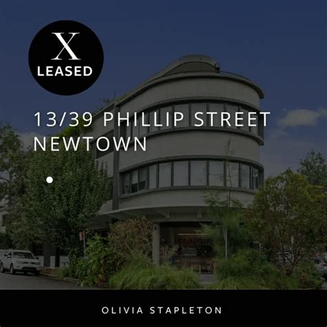 Olivia Stapleton On Linkedin Newtown Leased Leasing Office Sydney