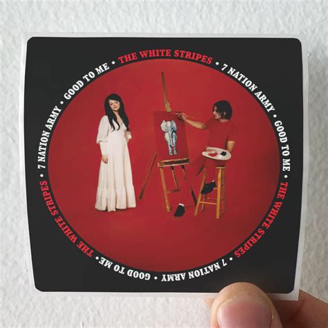The White Stripes Seven Nation Army Album Cover