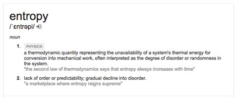 Entropy Definition Fairmile West