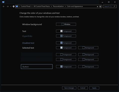 Dark High Contrast Theme For Windows GHacks Tech News