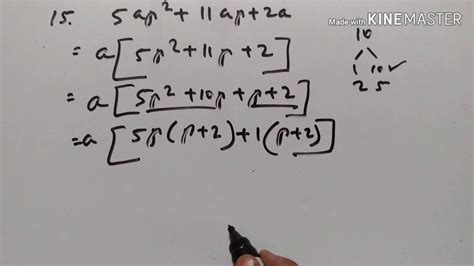 Factorisation Part Ix Viii Std Youtube