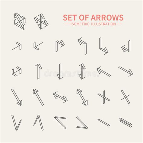 Vector Thin Icons Set For Web And Mobile Line Stock Vector Illustration Of Next Recycle