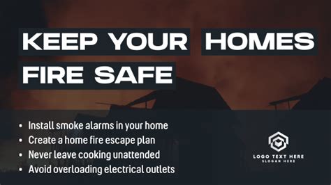 Fire Safety Precautions Brandcrowd