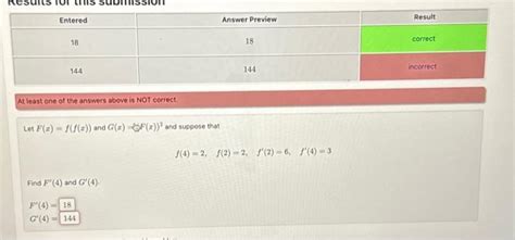 Solved Entered 18 144 At Least One Of The Answers Above Is Chegg