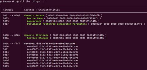 Ble Enum Giving Wrong Handles Issue 465 Bettercap Bettercap GitHub