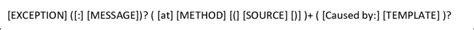 Regular Expression Used For Extracting Stack Traces From Bug Report