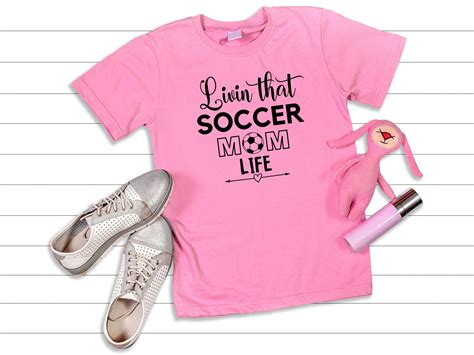 Livin That Soccer Mom Life Svg Svg Soccer Mom Svg Svg Etsy