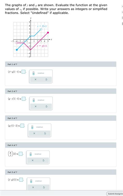 Solved The Graphs Of F And G Are Shown Evaluate The Chegg