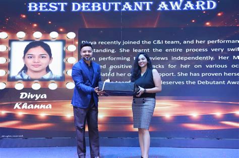 Divya Khanna On Linkedin Grateful Wns Recognition Debutantaward