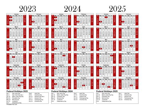 2025 Yearly Calendar Printable One Page Word Doc Saki Develde