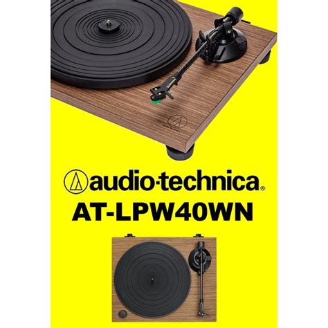 Audio Technica At Lpw40wn Fully Manual Belt Drive Turntable Shopee Singapore