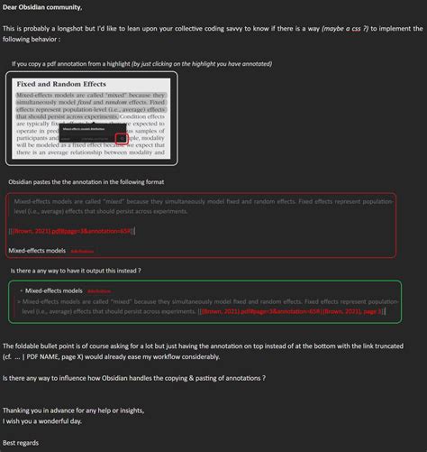 Altering The Copying Pasting Of Pdf Annotations Help Obsidian Forum