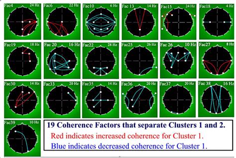 Graphic Representation Of 19 Coherence Factor Loadings Used In