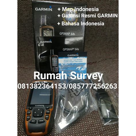 Jual GPS GARMIN GPSMAP 64s GARMIN 64 S 64si 64 Si Peta