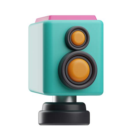 Object Teenager Speaker 3d Illustration 42126921 Png