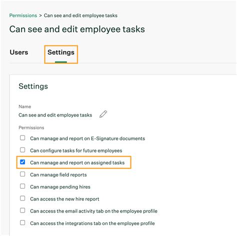 Assign Custom Access To Manage Employee Tasks Greenhouse Support
