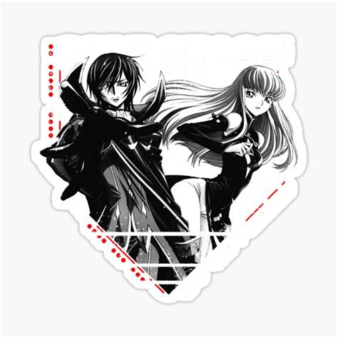 Code Geass Sticker By Scarlettstuart Redbubble