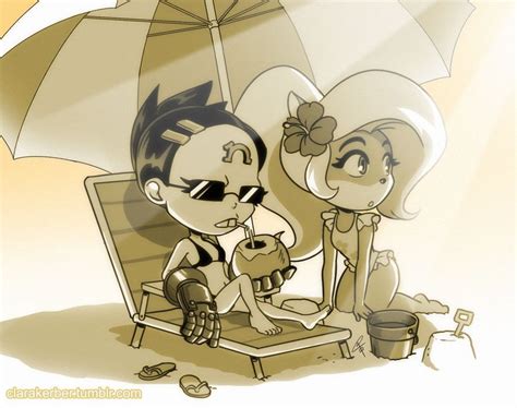 Nina And Cocos Vacation By Clarakerber On Deviantart Crash Bandicoot