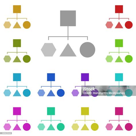 多種顏色的框圖圖示簡單的字形圖表和圖表圖示的平面向量用於 Ui 和 Ux網站或行動應用程式向量圖形及更多3號圖片 3號 5號 6號