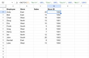 Google Sheets How To Assign Number Value To Text