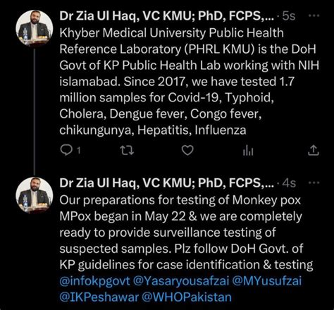 Meritorious Prof Dr Zia Ul Haq Vc Kmu Posted On Linkedin