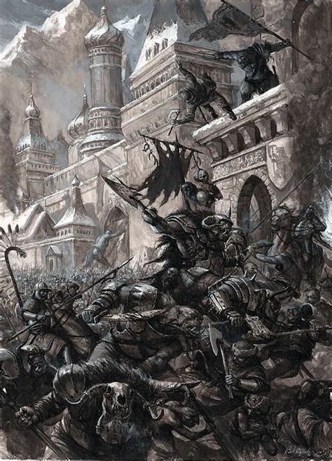 Siege Of Kislev By Karl Kopinski Scrolller