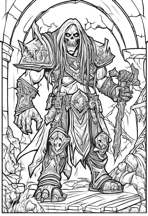 Rpg Untoter 7 Fantasy Ausmalbild Eu