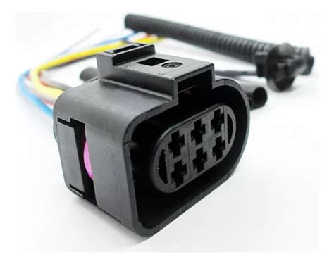 Conector Femea 6 Vias Para Sonda Lambda Banda Larga 4 2