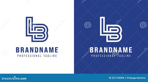 Letters Lb Monogram Logo Suitable For Any Business With Lb Or Bl