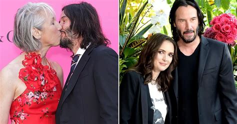 Keanu Reeves Snogs Girlfriend In Red Carpet Pda Amid Fear Hes Married