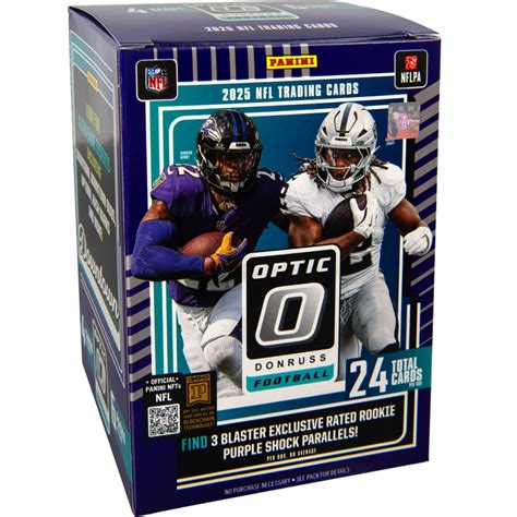 2025 Panini Donruss Optic Football Walmart Blaster Checklist