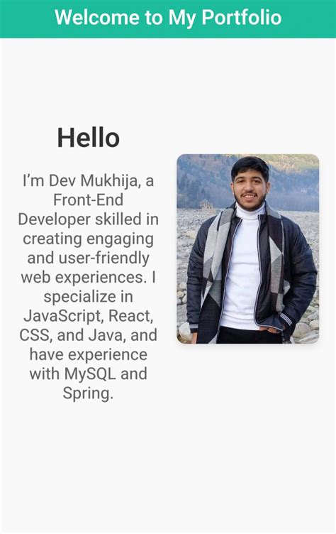 Dev Mukhija On Linkedin Webdevelopment Reactjs Portfolio Frontenddevelopment Tech 12