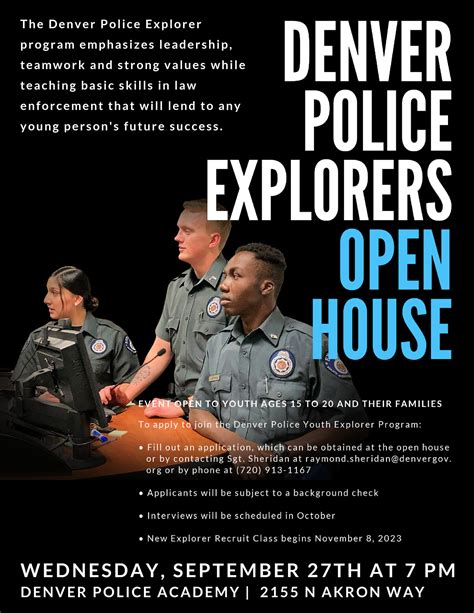 Denver Police Explorers Denver Co