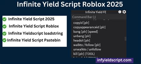 infinite yield script roblox 2025