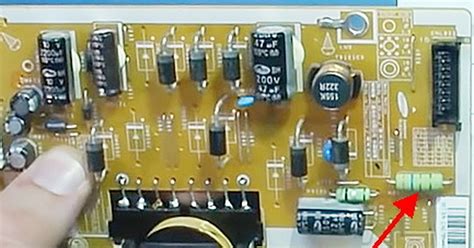 Уменьшил ток через светодиоды подсветки LCD TV Samsung UE32F4500AK | Пикабу