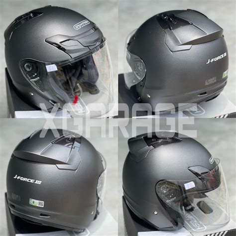 Helmet Murah Grayfosh J Force 3 SHOEI Helmet Bajet Semangat Xgarage