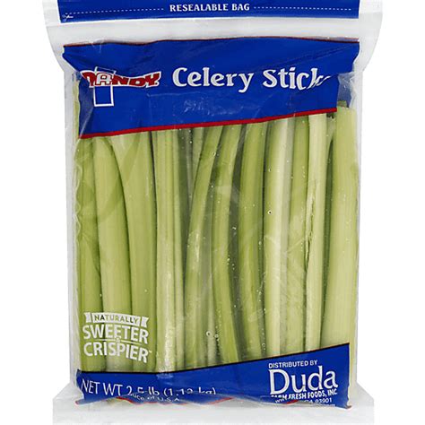 Bag Of Celery Sticks