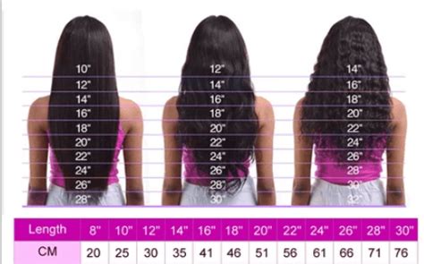 Wig Length Chart 2024 Do You Know Everything About It