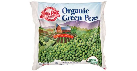 Snopac Peas Frozen Organic Azure Standard