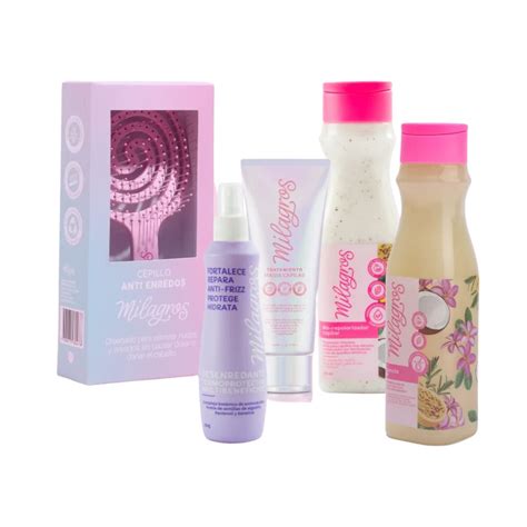 Milagros Kit Antifrizz 5 Pack Shampoo Emergencia Capilar Milagro Bi