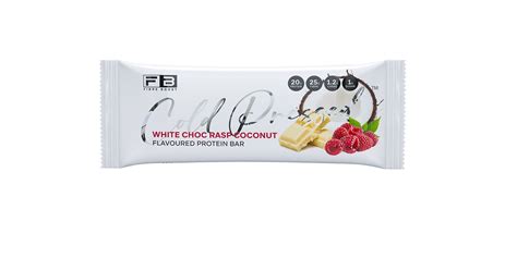 White Choc Raspberry Coconut 12 Bars Fibre Boost Pty Ltd