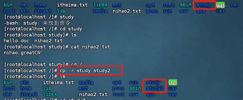 Linux基础命令5 文件操作命令——cp、mv、rmlinux Cp Mv Csdn博客