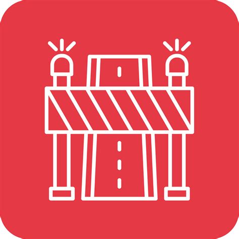 Road Block Line Round Corner Background Icons 14810104 Vector Art At Vecteezy