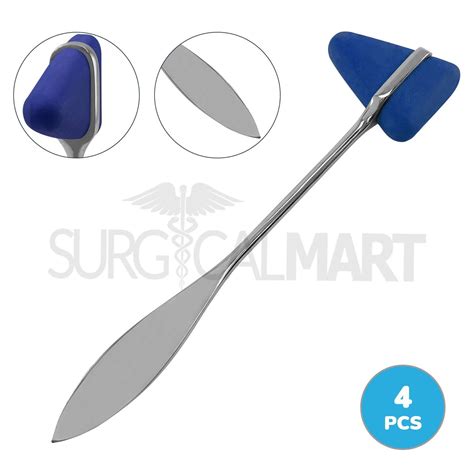 4 Taylor Tomahawk Percussion Reflex Hammer Blue Surgical Mart